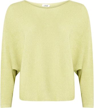 Lind Femme, Pulls, Vert, Taille: 42/44 FR LiGaby Knit Pullover