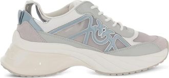 Pinko Sneakers mit Logo - Wei&szlig;