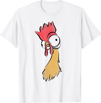 Disney Moana Heihei Rooster Chicken Big Face Costume T-Shirt