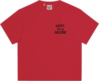 Gallery Dept. T-Shirt aus Baumwolle - Rot