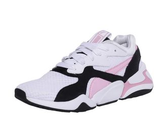 Puma Puma NOVA 90S BLOC WNs, Damen Sneaker, Weiß (PUMA White-Pale PINK 03), 40 EU (6.5 UK)