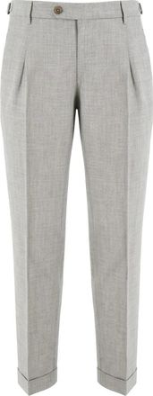Berwick 1707 Homme, Pantalons, Gris, Taille: M Pantalon R&eacute;tro
