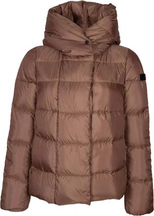 Peuterey Femme, Vestes, Brun, Taille: 46 FR Veste Duvet Marron Aw25