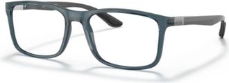 Ray-Ban unisex, Accessoires, Bleu, Taille: 55 MM Rx8908 Optical Frame