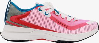 Lanvin Suede and nylon sneakers - LANVIN PARIS - gender_Man