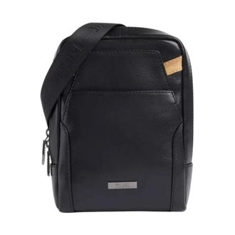 Alviero Martini 1A Classe Petit Sac Bandouli&egrave;re - Homme - Sacs - Noir - Taille: ONE Size