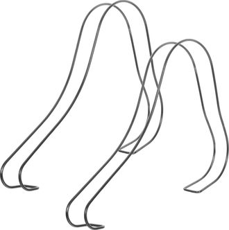 Cabilock 2 Stück Rostfreier Stahlschuhstützenrahmen Schuhdisplayhalter Schuh-Organizer-Halter Schuheinlagenstützen Schuhstände Schuhregal -Display Sandalenschu