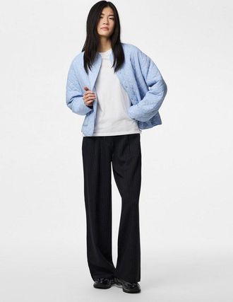 Pieces Kurzjacke PCRIKKE QUILTED JACKET NOOS