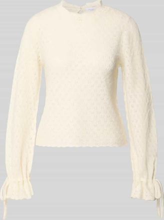 Rich & Royal Regular Fit Strickpullover aus Woll-Mix mit Alpaka-Anteil