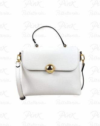 Furla Femme, Sacs, Blanc, Taille: ONE Size Sac &agrave; main Moonlight S