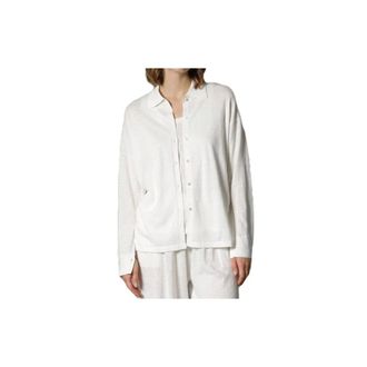 Sminfinity Femme, Blouses et Chemises, Blanc, Taille: 36/38 FR Summer Shirt