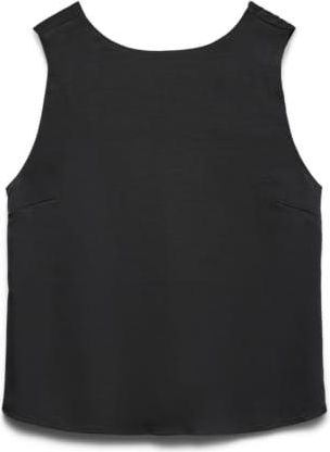 Vero Moda Vero Moda Vmlivia SL Detail WVN Exp Top, Noir, XL Femmes