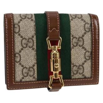 Gucci Pre-owned Vintage GG Canvas Geldb&ouml;rse - - Pre-owned - Damen - Beige - ONE SIZE