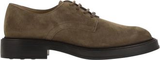 Tod's Brown Suede Lace-Up Derby Shoes - Gr. 8 - in Braun