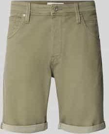 Jack & Jones Regular Fit Shorts mit Umschlag Modell RICK