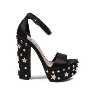 Steve Madden Sandales &agrave; Talons Hauts - Femme - Chaussures - Noir - Taille: 38 1/2 EU
