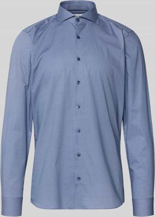 Olymp Level 5 Slim Fit Business-Hemd mit Haifischkragen