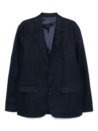Michael Kors blazer en tissu technique stretch - Bleu