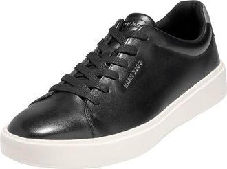 Cole Haan Homme Grand Crosscourt Traveler Trainer Basket, Black City Skyline Egret, 44 EU