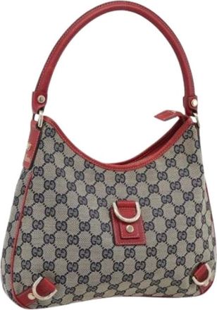 Gucci Sac bandouli&egrave;re vintage GG Canvas Pre-owned - Femme - Pre-owned - Bleu - Taille: ONE Size