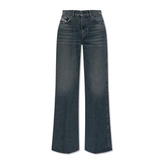 Diesel Femme, Jeans, Bleu, Taille: W26 L32 Wide Jeans