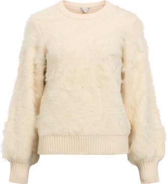 Object Objhollow L/S Re Knit Pullover Noos