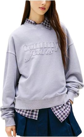 Tommy Hilfiger Femme, Sweatshirts et sweats &agrave; capuche, Gris, Taille: 36 FR SweaT-shirts