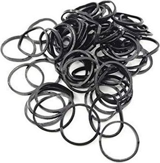 Generic 200 Pcs Jetables Bandes De Cheveux &Eacute;lastiques Titulaire De Queue De Cheval en Caoutchouc Bande Chouchous Accessoires De Cheveux Robuste et &Eacute;conomiqueT
