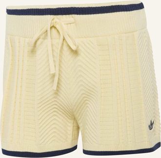 adidas Originals Adidas Originals Cable Knit Shorts gelb