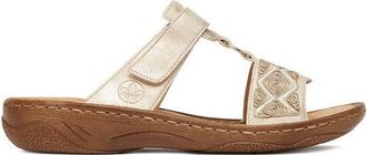 Rieker Pantoletten CEO-V2864-60 Goldfarben