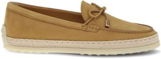 Tod's Tods Loafer - Flat Shoes Camel - Gr. 37,5 (EU) - in Beige - f&uuml;r Damen