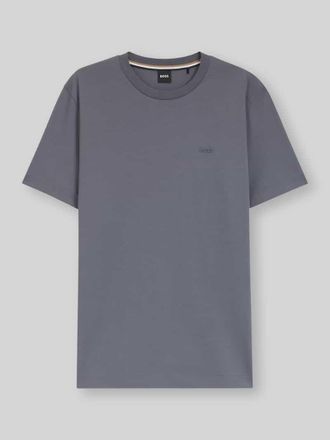 HUGO BOSS Regular Fit T-Shirt mit Logo Detail Modell THOMPSON_01