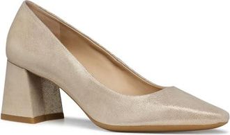 Geox Femme D GISELDA A Pompe, Lt Gold, 37.5 EU