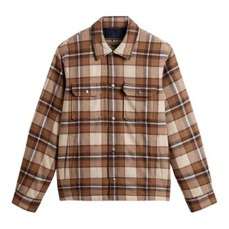 Woolrich Surchemise matelass&eacute;e Alaskan &agrave; carreaux - Homme - Vestes - Multicolore - Taille: M