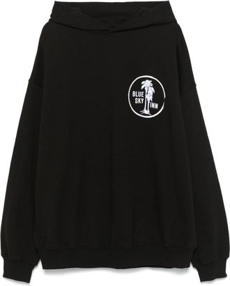 Blue Sky Inn Hoodie mit Logo-Print - Schwarz