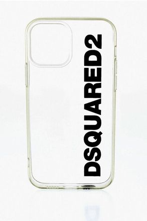 Dsquared2 Transparent iPhone 12 PRO Case with Printed Logo size One Size