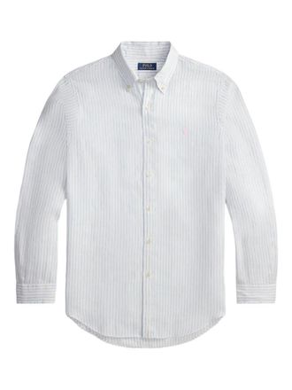 Ralph Lauren Long Sleeves Sport Stripes Shirt