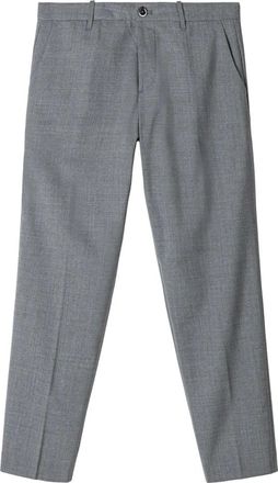 Nine In The Morning Homme, Pantalons, Gris, Taille: M Giove Piatto Slim Wool Mix