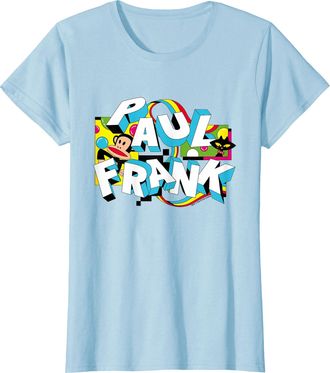 Paul Frank Julius & Mika Katze Chunky Text T-Shirt