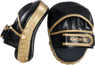 KWON Coaching Mitt Ultimate KPB schwarz/gold