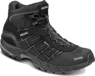 Meindl Herren Quebec Mid GTX Wanderstiefel, Schwarz Silber, 42.5 EU
