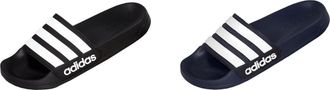 adidas Unisex Adilette Shower Slipper, Schwarz, 42 EU Herren Adilette Shower Slipper, Blau, 42 EU