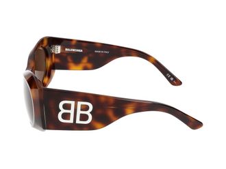 Balenciaga Womens Bb0394s Sunglasses Havana Acetate