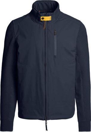 Parajumpers Homme, Vestes, Bleu, Taille: M Cardigan Marine avec Traitement Déperlant