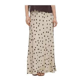 Moss Copenhagen Irida Rock AOP - - Skirts - Damen - Beige - L