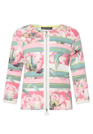 Betty Barclay Shirtjacke Damen mit Rippenstruktur (1-tlg)