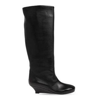 AGL Demi Leder-Stiefeletten mit Rollkragen - - Shoes - Damen - Schwarzk - 41 EU