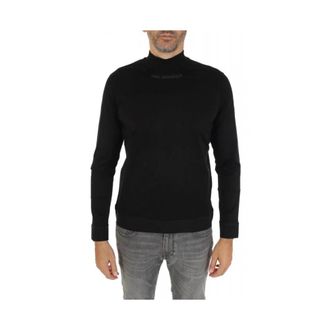 Karl Lagerfeld Langarm-T-Shirt - - Tops - Herren - Schwarzk - M