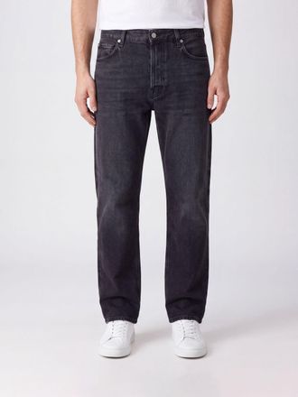 Haikure Jean Blake coupe droite en denim de coton noir