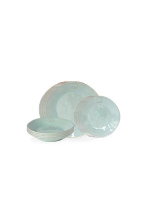 Costa Nova Kombiservice Nova, T&uuml;rkis, Keramik, 12-teilig, Made in Europe, Essen & Trinken, Geschirr, Geschirr-Sets, Kombiservice